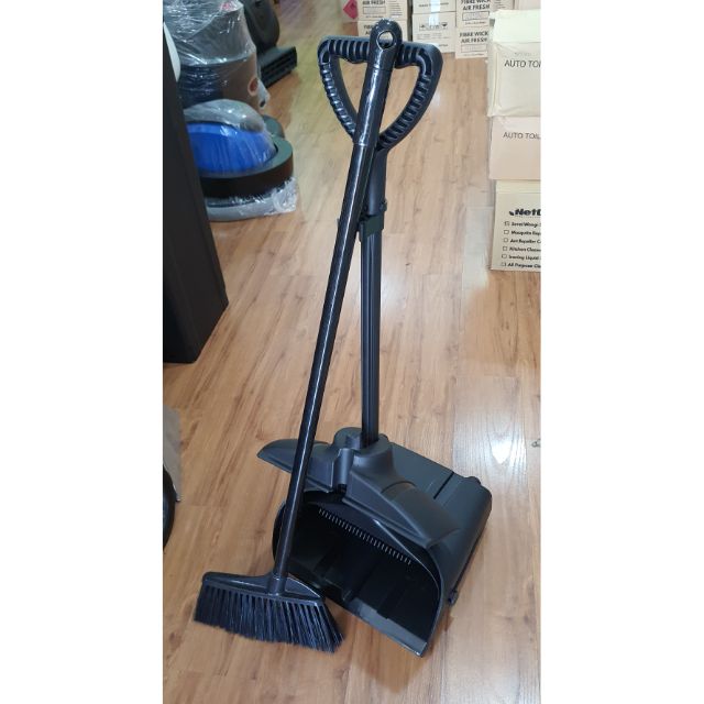 Self Closing Dustpan with broom Heavy Duty | Shopee Malaysia