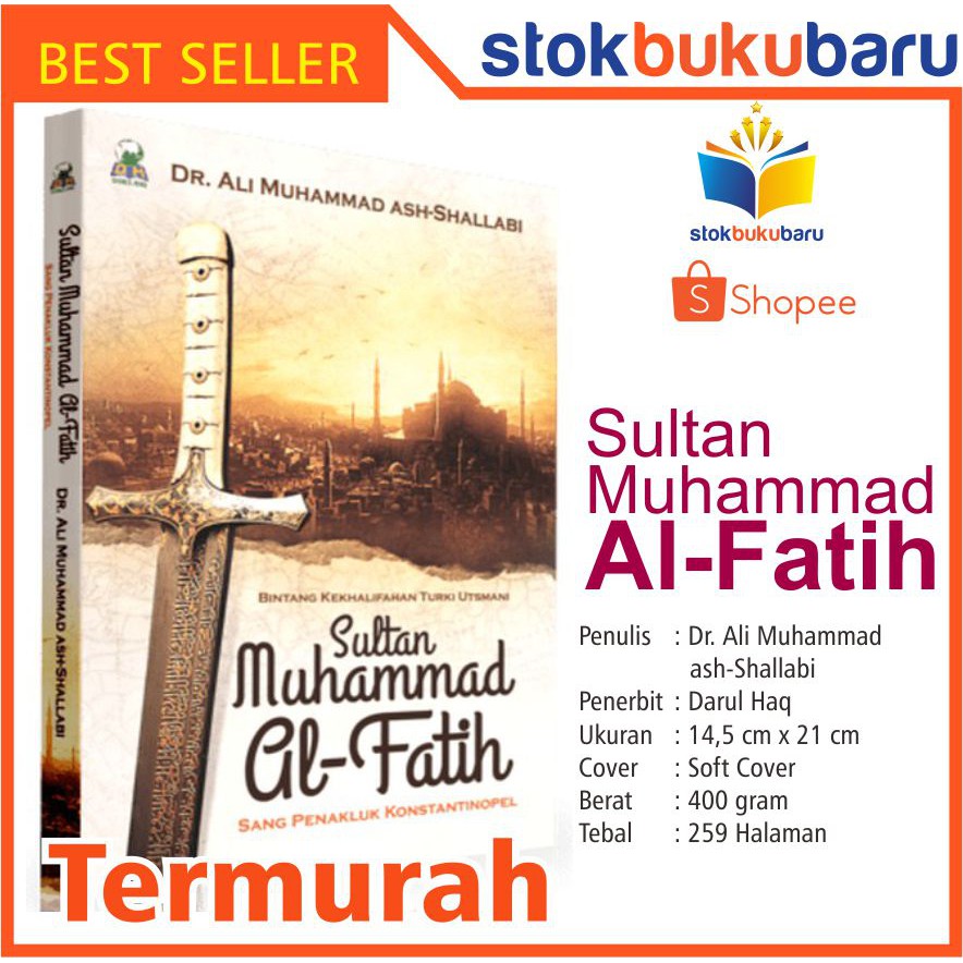 Sultan Muhammad Al-Fatih's book | Shopee Malaysia