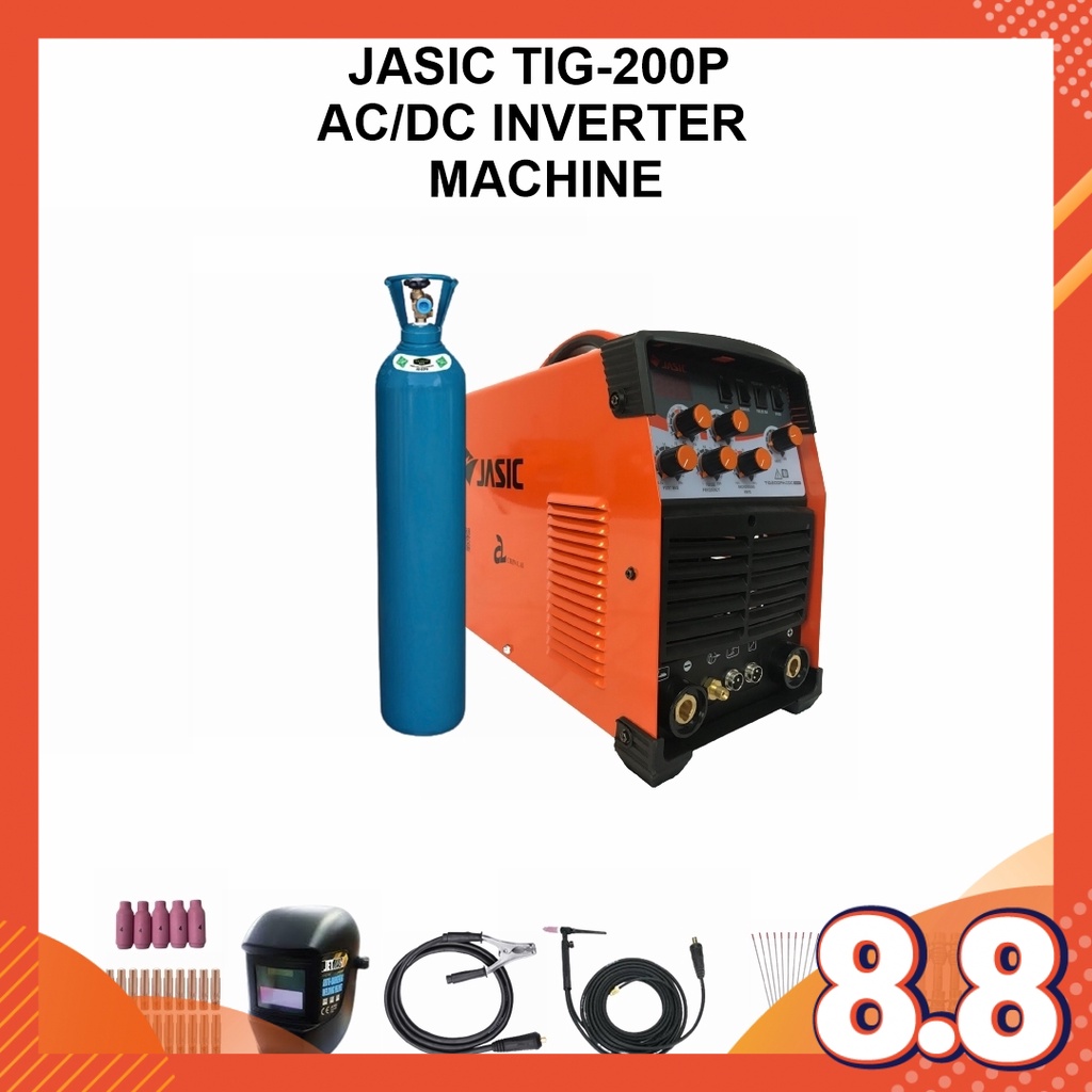 JASIC INVERTER MACHINE TIG-200P AC/DC | Shopee Malaysia