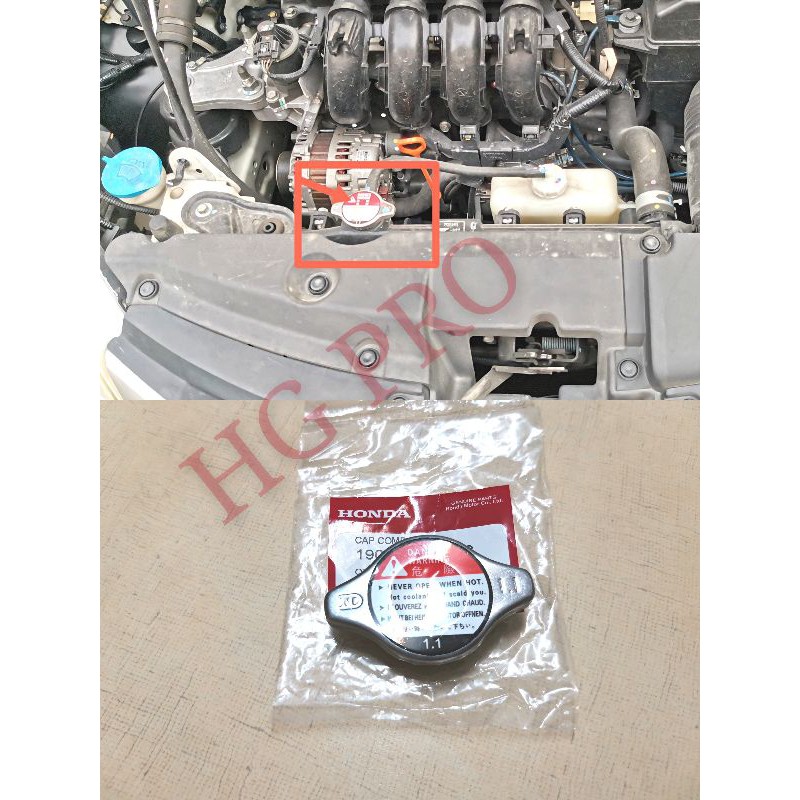 ORIGINAL HONDA CIVIC FD RADIATOR CAP TANGKI CAP 19045-RAA-003 19045-PAA ...