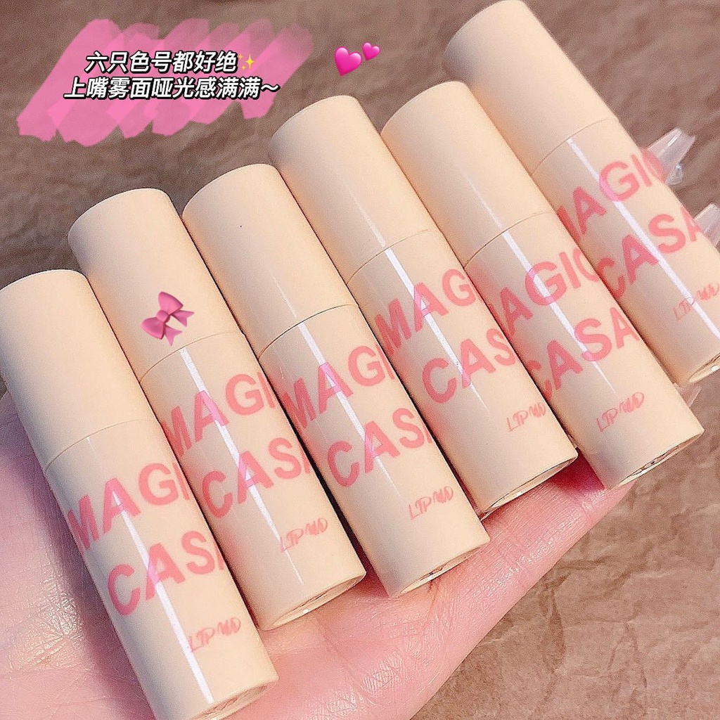 Mousse Lip Glaze Matte Velvet Matte Student Plain Lip Mud Texture Does ...