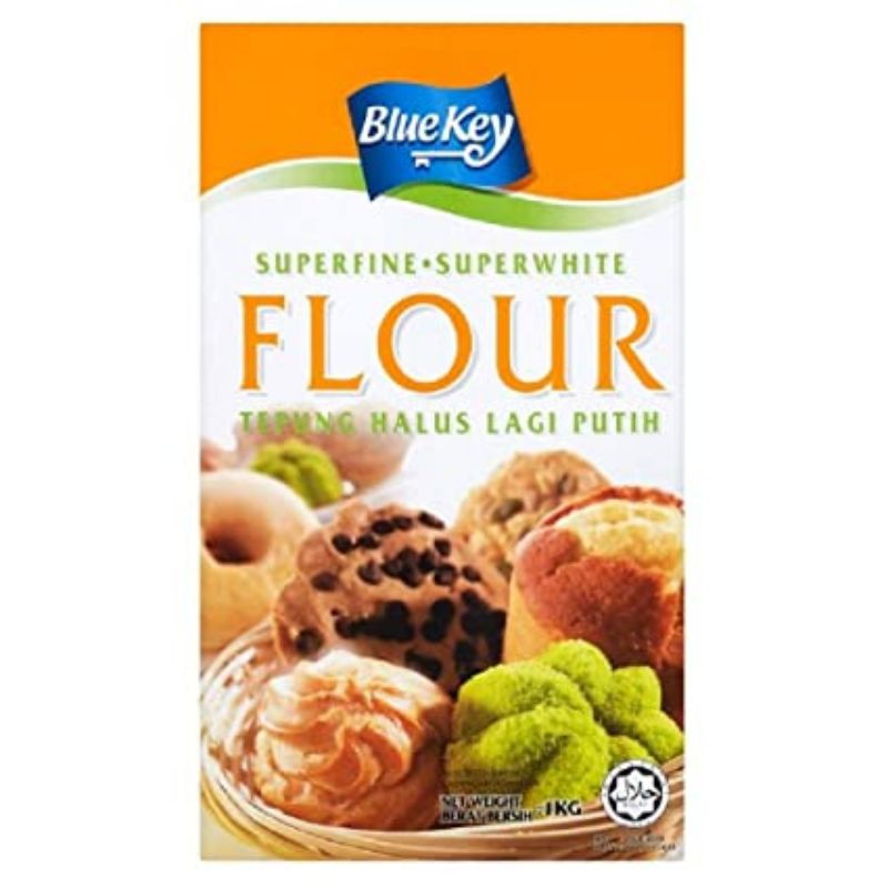 Bluekey self raising cake flour/ super fine super white flour 1kg ...
