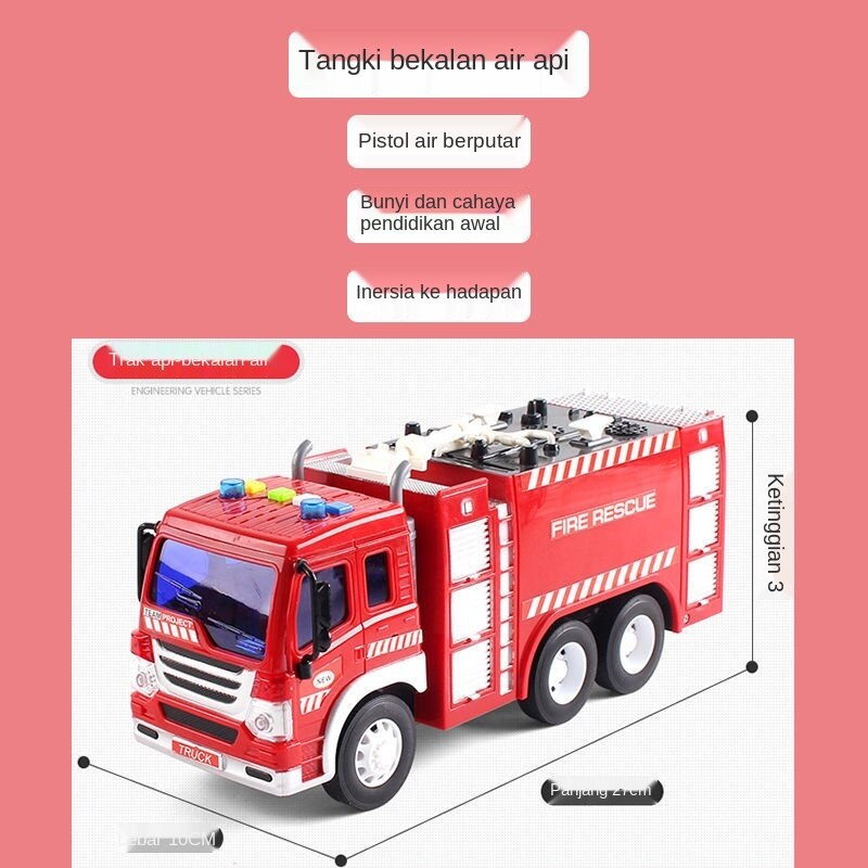 Pancur Air Kereta Bomba Kereta Api Besar Inersia Tangga Udara ...