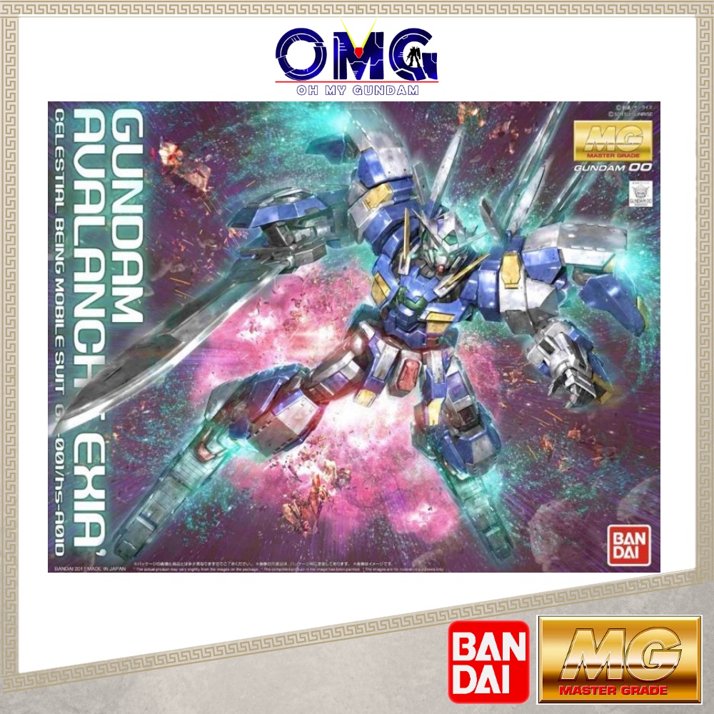 Bandai MG PB Exia Avalanche Gundam 63531 29977 1/100 1 100 OMG PBandai ...