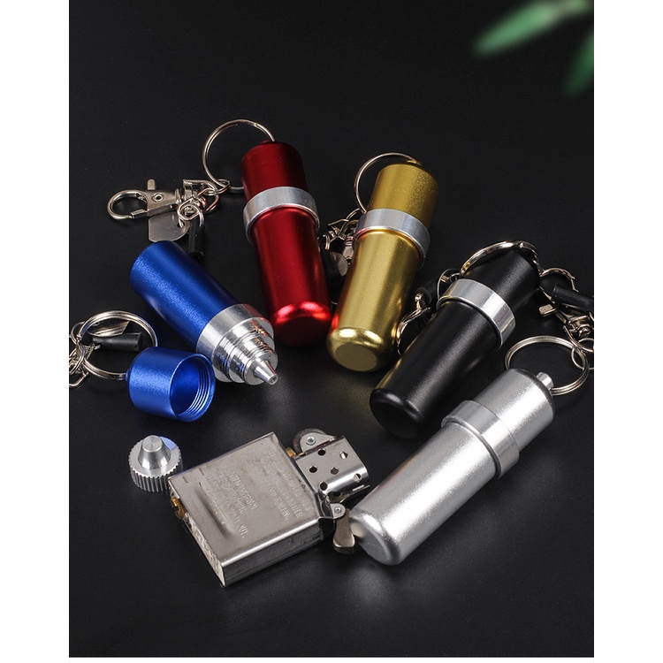 Mini Fuel Canister for Lighter Fluid with Keychain Design | Kanister ...