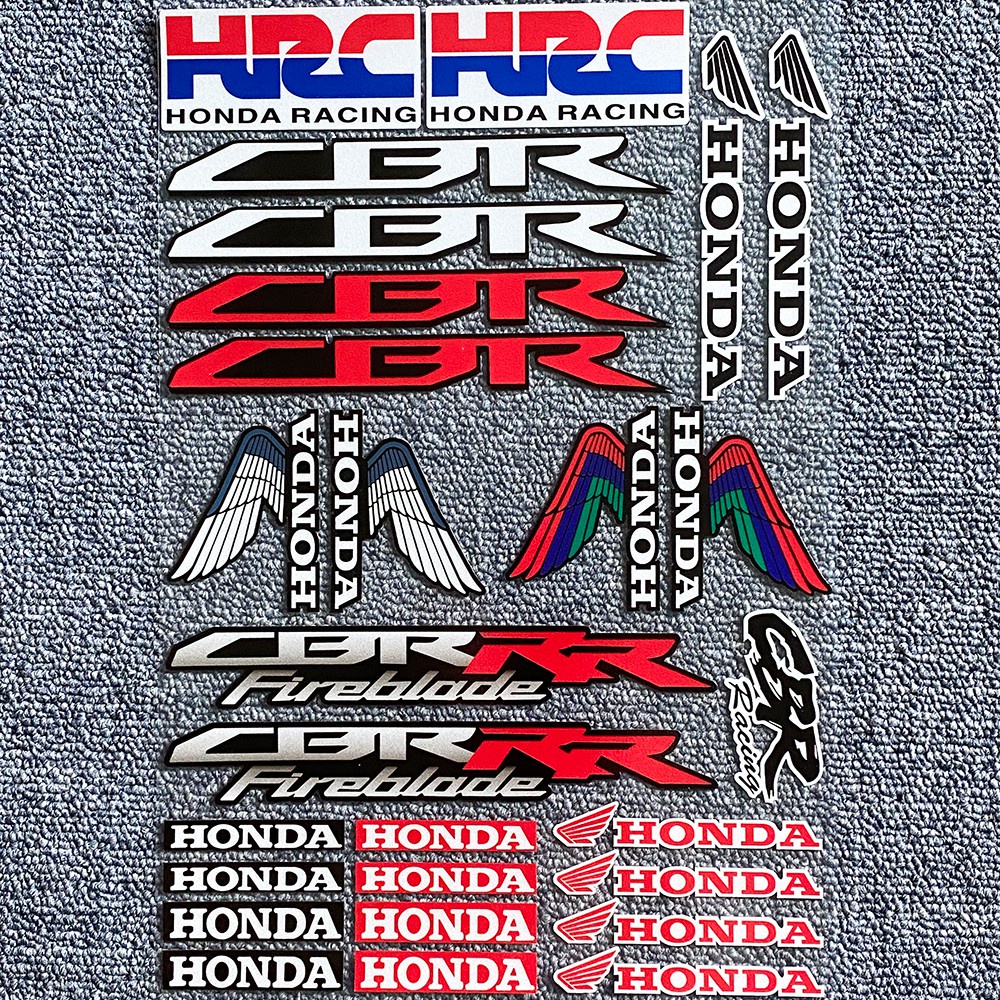 Car Stickers Wing Decals For Honda CBT Motorcycle Reflective Decals ...