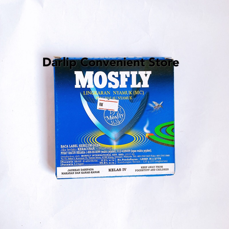Mosfly Lingkaran nyamuk/ mosquito coil 蚊香 10片 lingkaran | Shopee Malaysia
