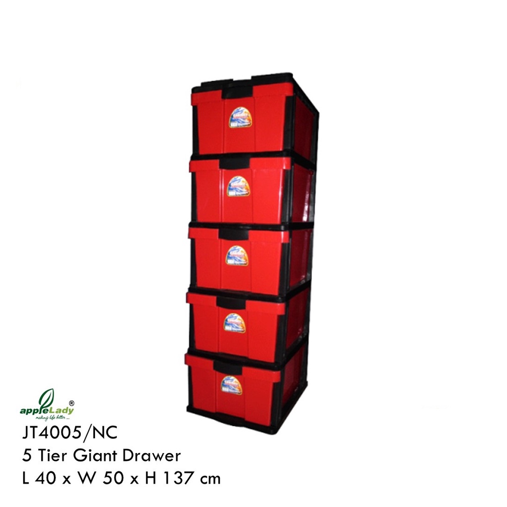 5 TIER DRAWER COLLECTION JT4005/NC | Shopee Malaysia