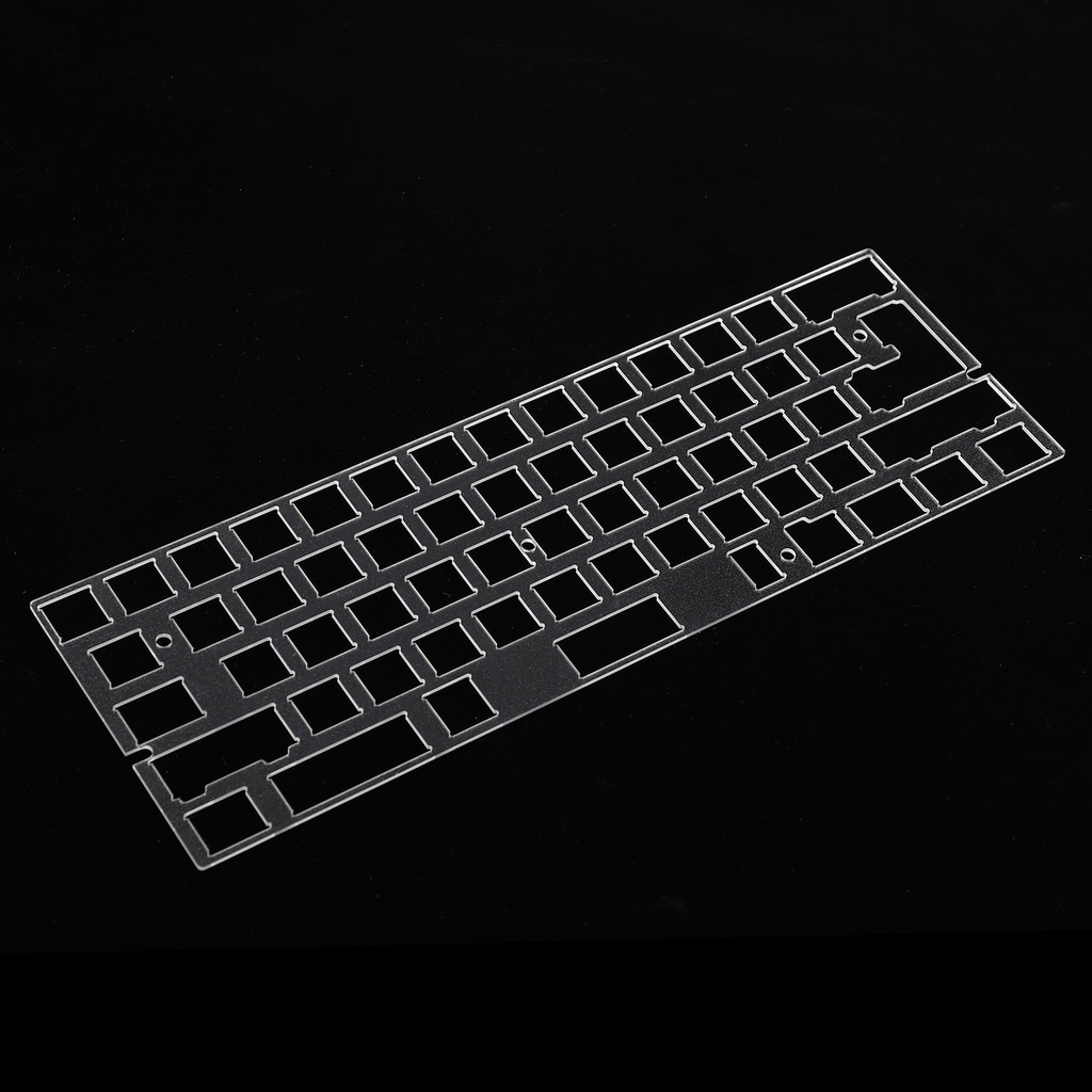 60% 61 64 PC Plate | ANSI ISO Layout Universal | Polycarbonate PC ...