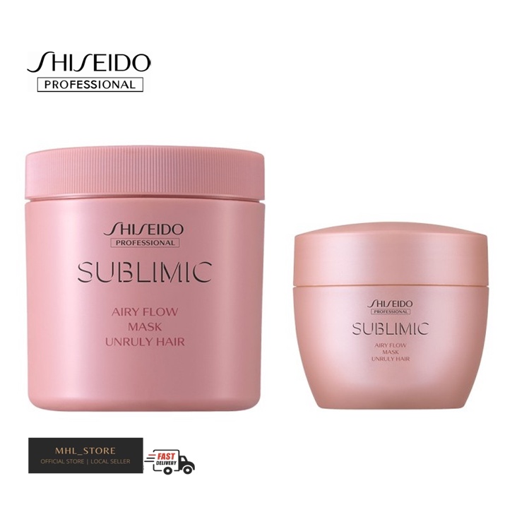 Shiseido Sublimic Airy Flow Mask (For Unruly Hair / Thick, Unruly Hair) 200g / 680g | Shopee ...