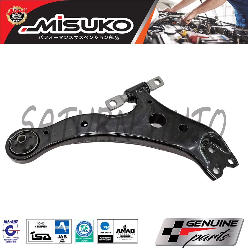 TOYOTA LEXUS ES250(ASV60) FRONT LOWER ARM (RIGHT) BRAND MISUKO | Shopee ...