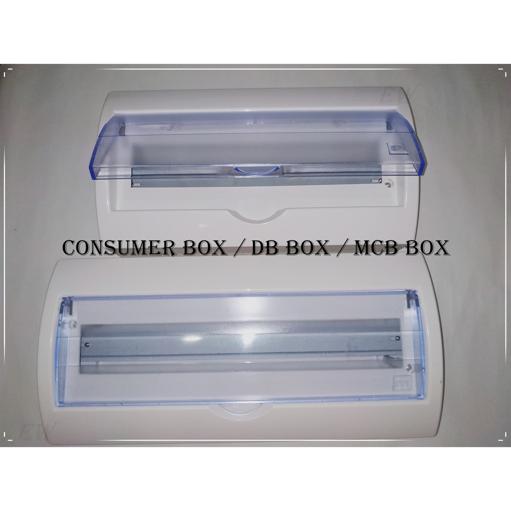 8Way- 21 Way PVC DB Box / Consumer PVC Box /MCB BOX | Shopee Malaysia
