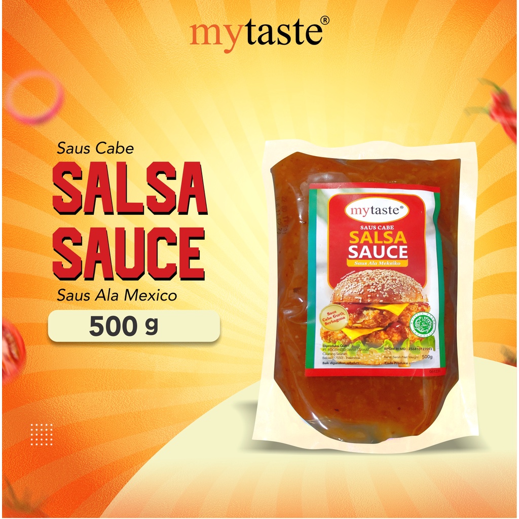My Taste Salsa Sauce Mexican Style Chili Sauce 500g | Shopee Malaysia