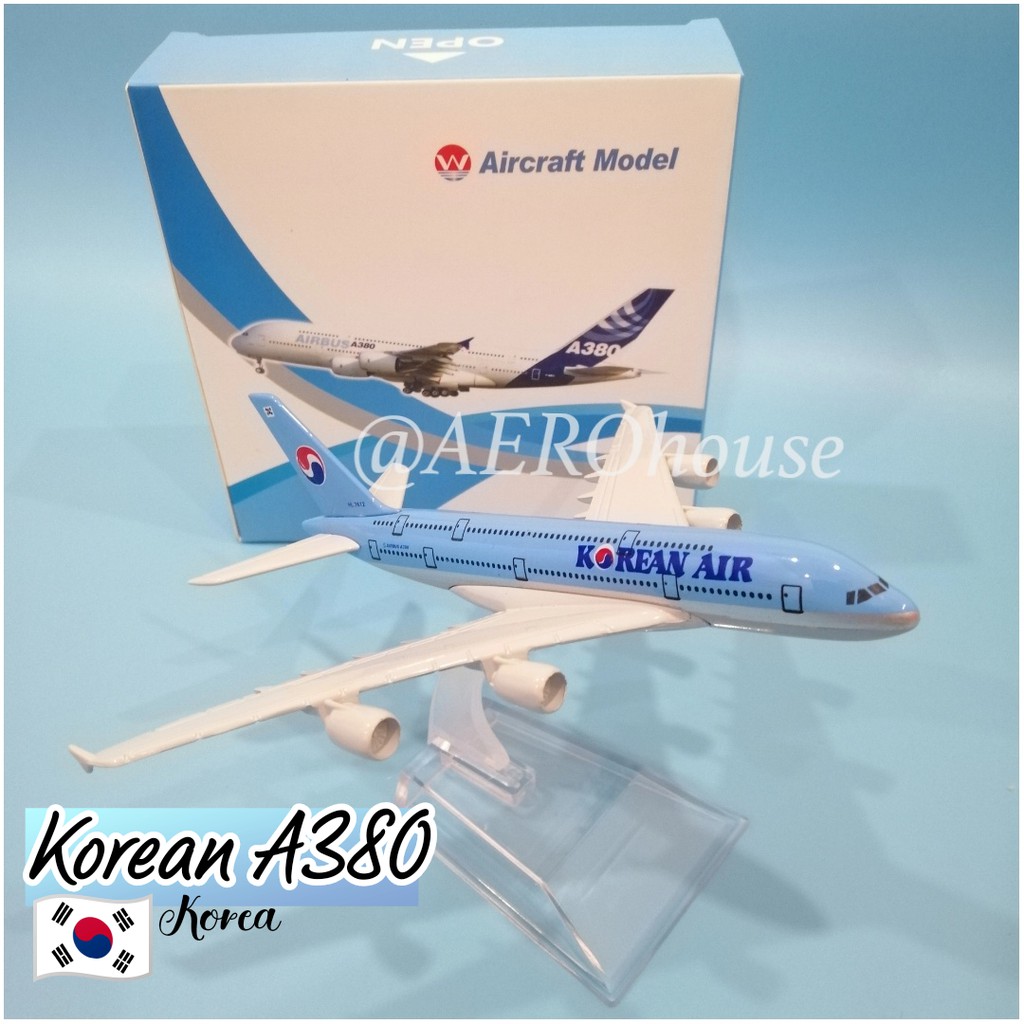 Latest Aeroplane/9 Aircraft Model- Korean A380 (Korea Airlines ...
