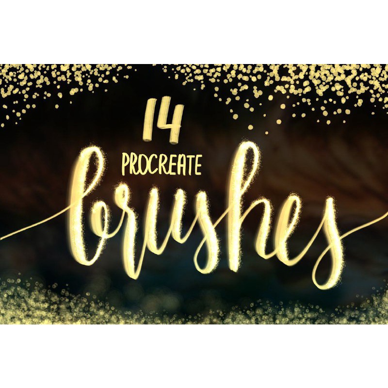 [P65] Procreate 14 Light & Effect Brushes | Procreate Brushes ...