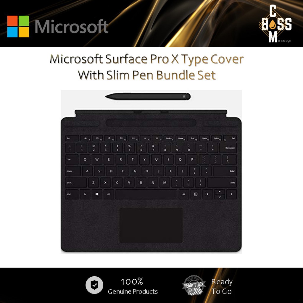 *VALUE BUY* MICROSOFT SURFACE PRO X TYPECOVER WITH SLIM PEN BUNDLE ...