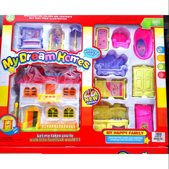 My Dream Homes Model Set | Shopee Malaysia