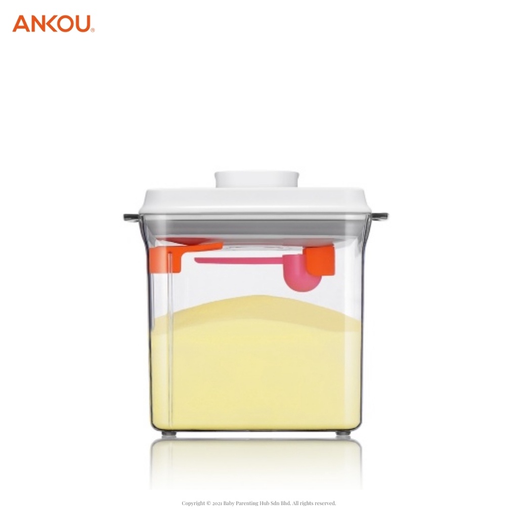 Ankou Air Tight Container With Scraper 1700ml Rectangle | Shopee Malaysia