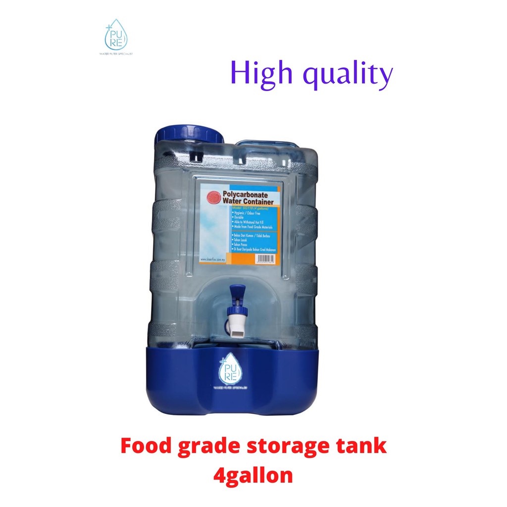 4 Gallon Polycarbonate Water Storage Tank (Food Grade) | Shopee Malaysia