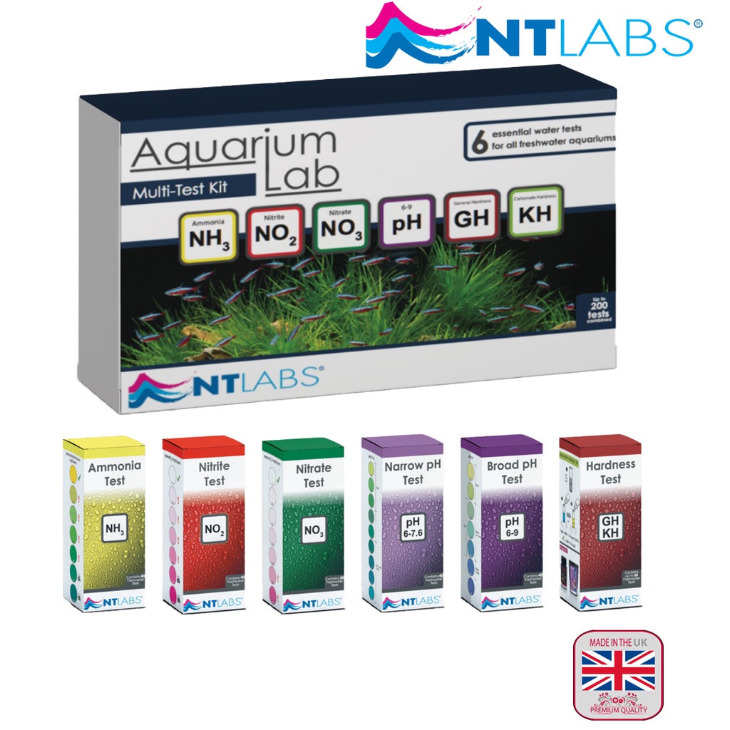 NT Lab Multi-Test Kit Water Test Kit Fresh Water Master Kit | Shopee ...