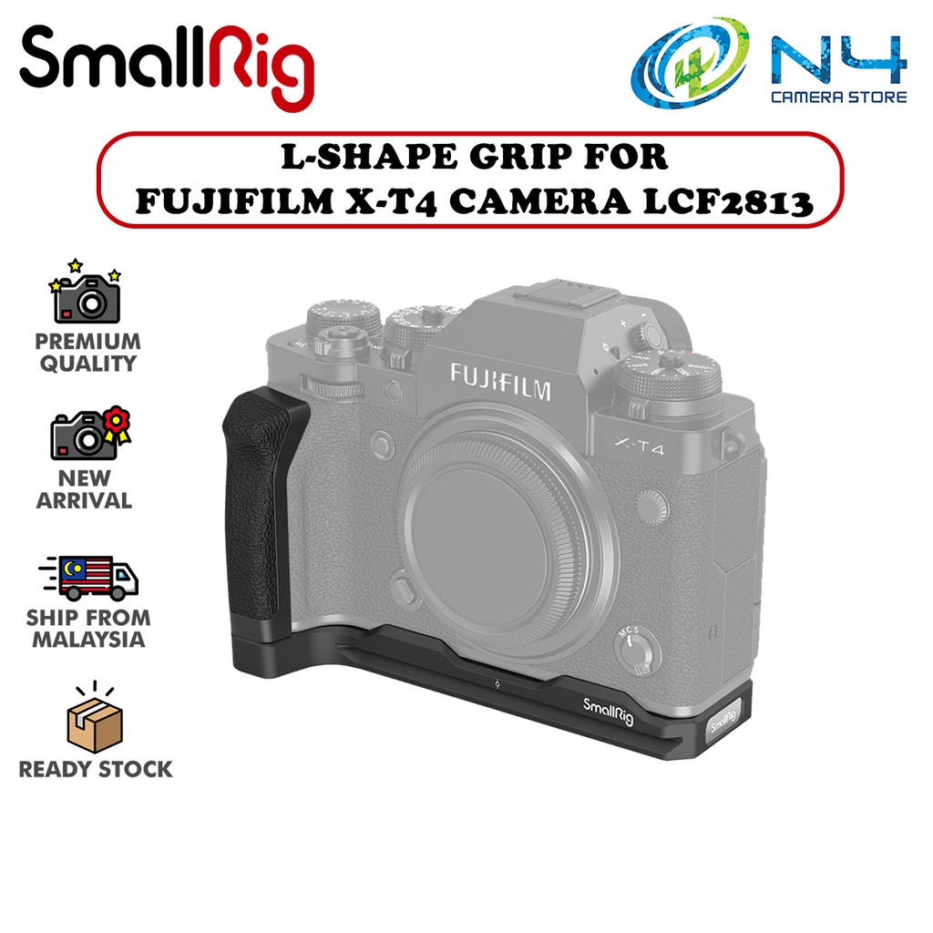 SmallRig X-T4 L-Shape Grip for FUJIFILM XT4 Camera Arca Plate W Side ...