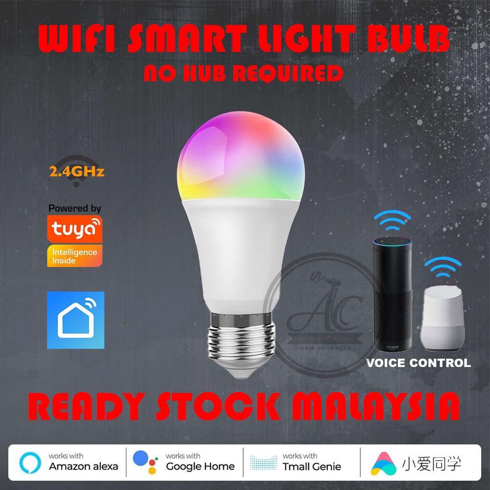 Tuya Smart Life Bulb Smart Wifi Light Bulb E27 Smart Home LED RGB Lamp ...