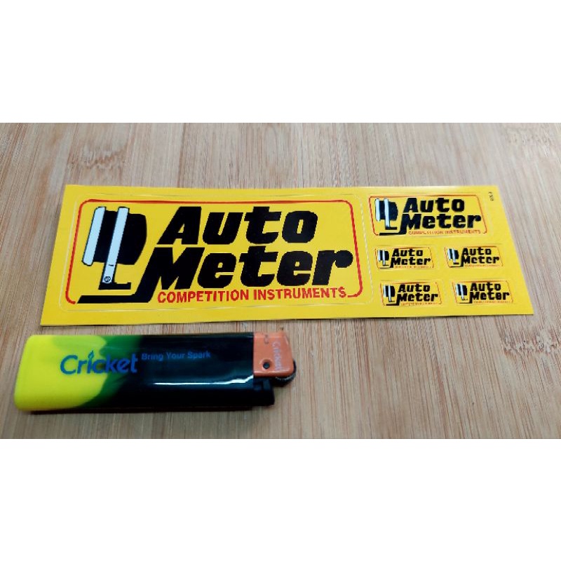 sticker auto meter original | Shopee Malaysia