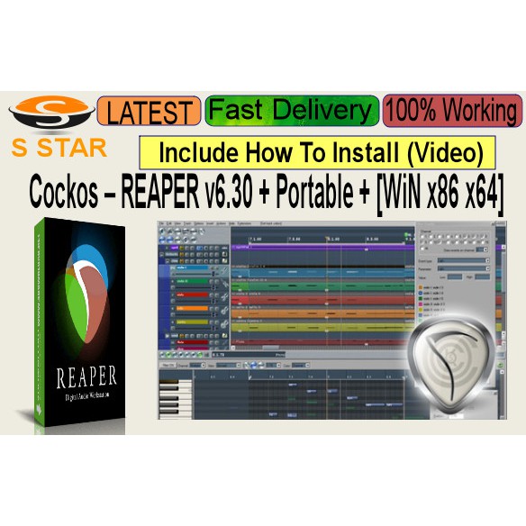 Cockos – REAPER v6.30 + Portable + [WiN x86 x64] [LIFETIME & FULL ...