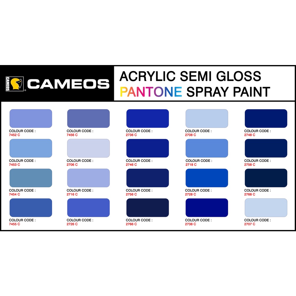 PANTONE Color P33 - Aerosol Spray Paint - CAMEOS 400ML/Bottle | Shopee ...