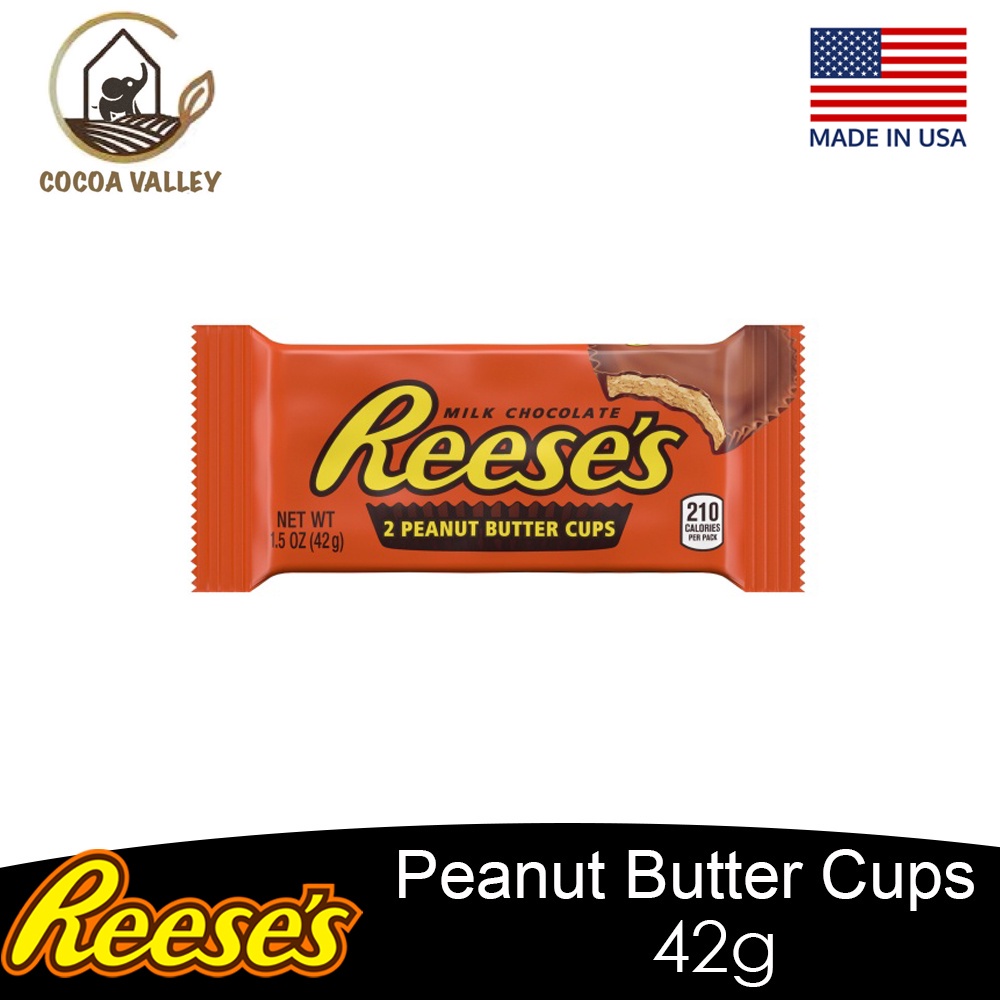 Reese's 2 Peanut Butter Cups 42g (Made in US)(BB: MAY 2025) | Shopee ...
