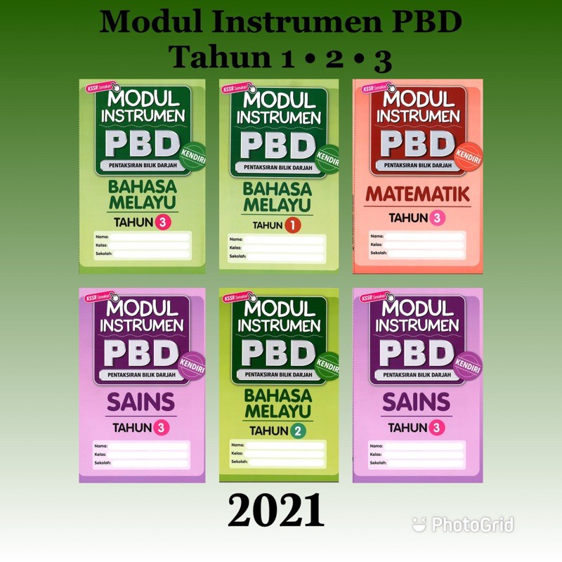 Buku rujukan [MOL] Modul Instrumen PBD • Tahun 1• 2 3 KSSR 📚 | Shopee Malaysia