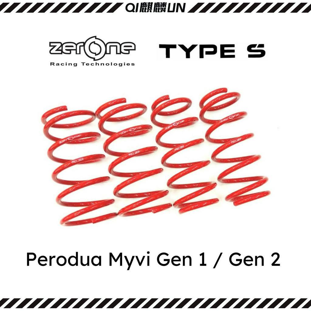 Perodua Myvi 05-17 - ZERONE TYPE S SPORT SPRING | Shopee Malaysia