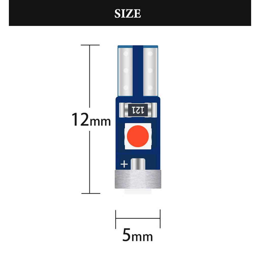 MENTOL METER LED T5 SUPER BRIGHT LC135 Y125ZR RXZ KRISS110 12V Aircond ...