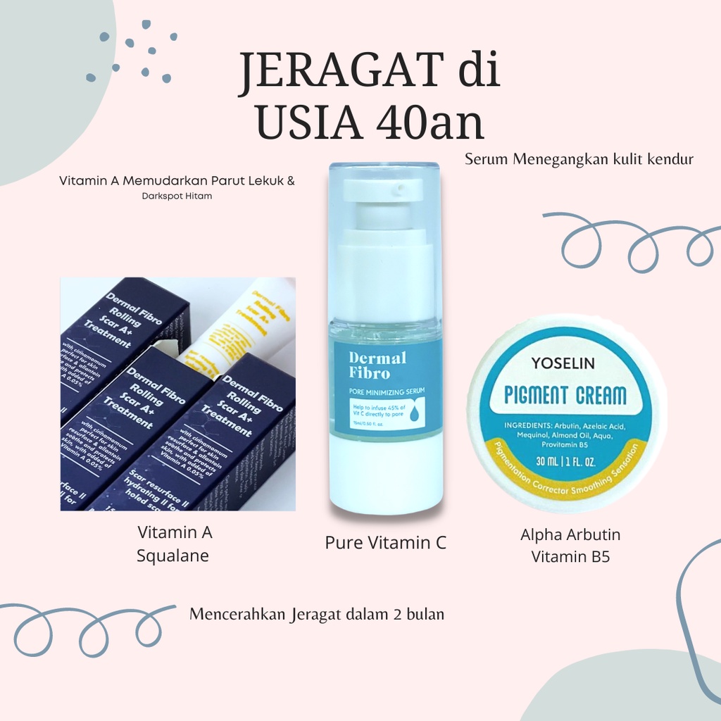 Yoselin Beauty Set Treatment Jeragat Pigmentation Set Jeragat Package ...