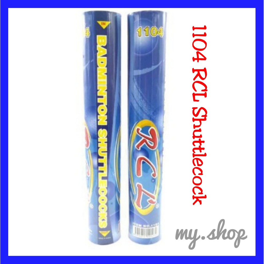 (12s)1104 RCL Badminton Shuttlecock (BE) | Shopee Malaysia