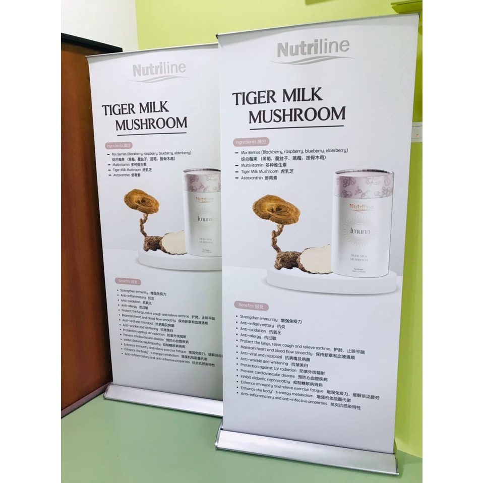 Premium Roll Up Luxury Wide Base Stand | Roll Up Display (Grade A Heavy ...