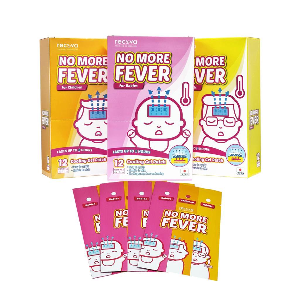 [EXP: FEBRUARY 2025] Recova® NO MORE FEVER (BABIES/ CHILDREN/ ADULT) 12 ...