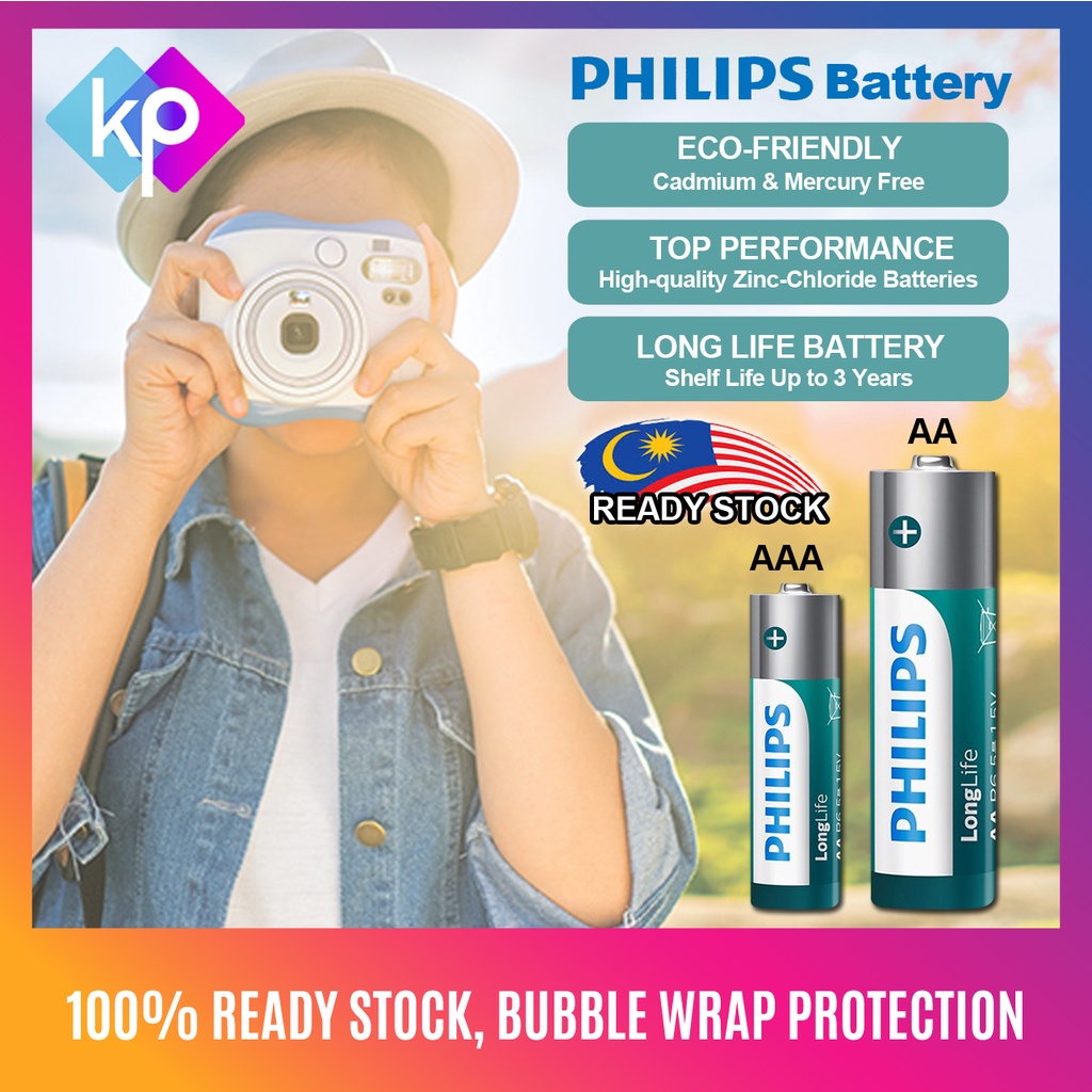 🔥Ready Stock🔥 Long Life Top Performance Device Battery Size AA & AAA by ...