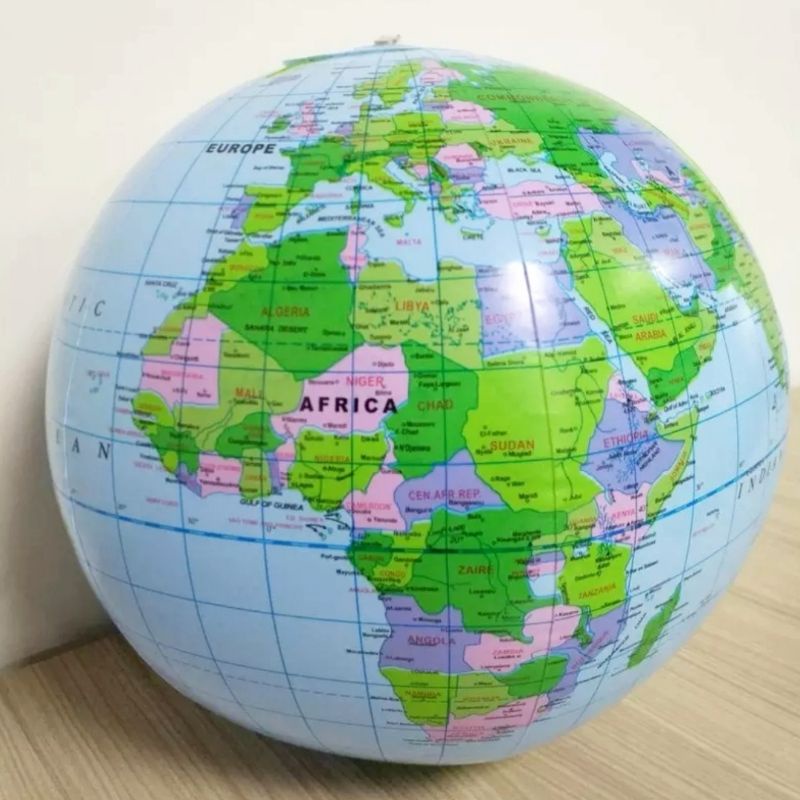 Globe Balloons, World Map Balls | Shopee Malaysia