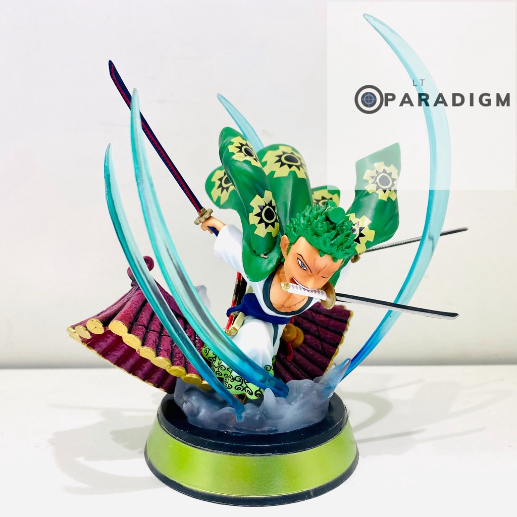One Piece Zoro Wano Figure 14cm - Full Box [LT Paradigm] | Shopee Malaysia