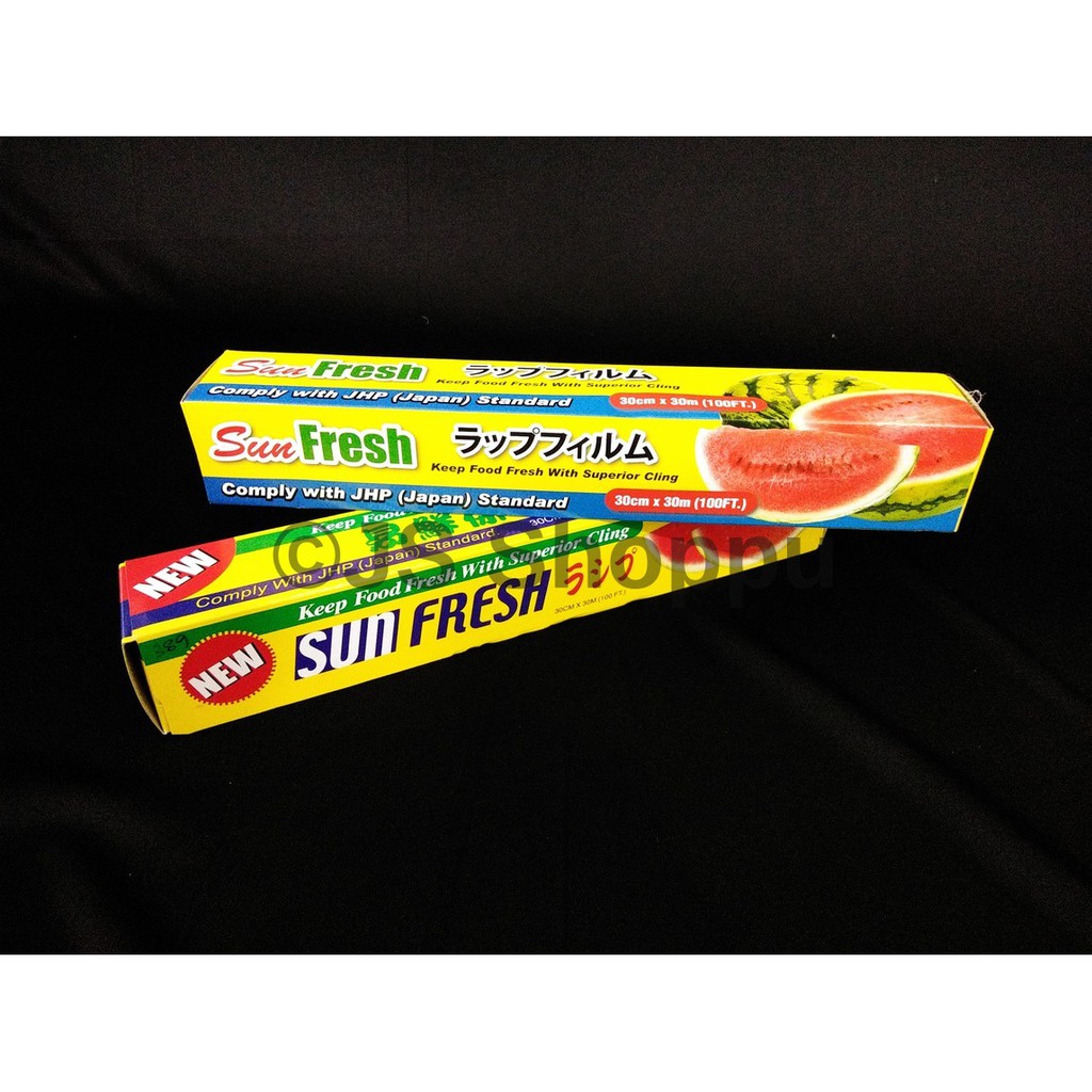 Food Wrap (30cm x 30m) SunFresh / KBM / Household PVC Food Wrap Cling ...