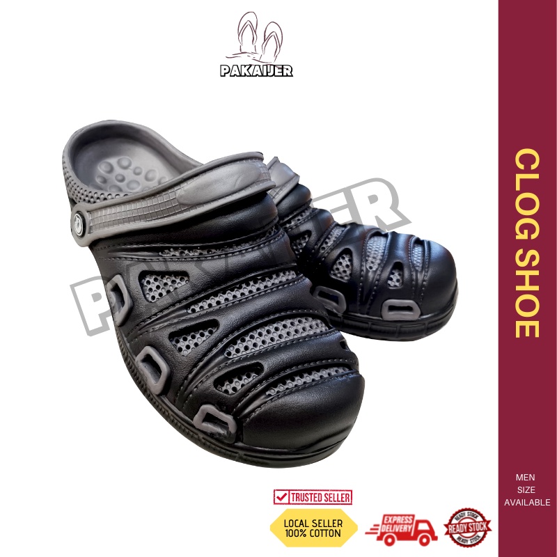 Rubber Clog Shoe Unisex Men Women Safety Clog Shoe Men Sandal Home Non ...