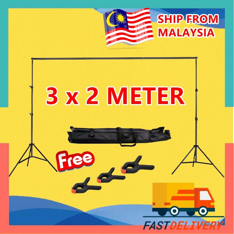 READY STOCK- High Quality 3X2M METER 300CM X 200CM 6.6*9.8ft studio ...