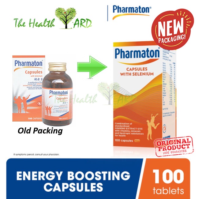 Pharmaton Capsules 100's (New packaging - Promotion!) | Shopee Malaysia