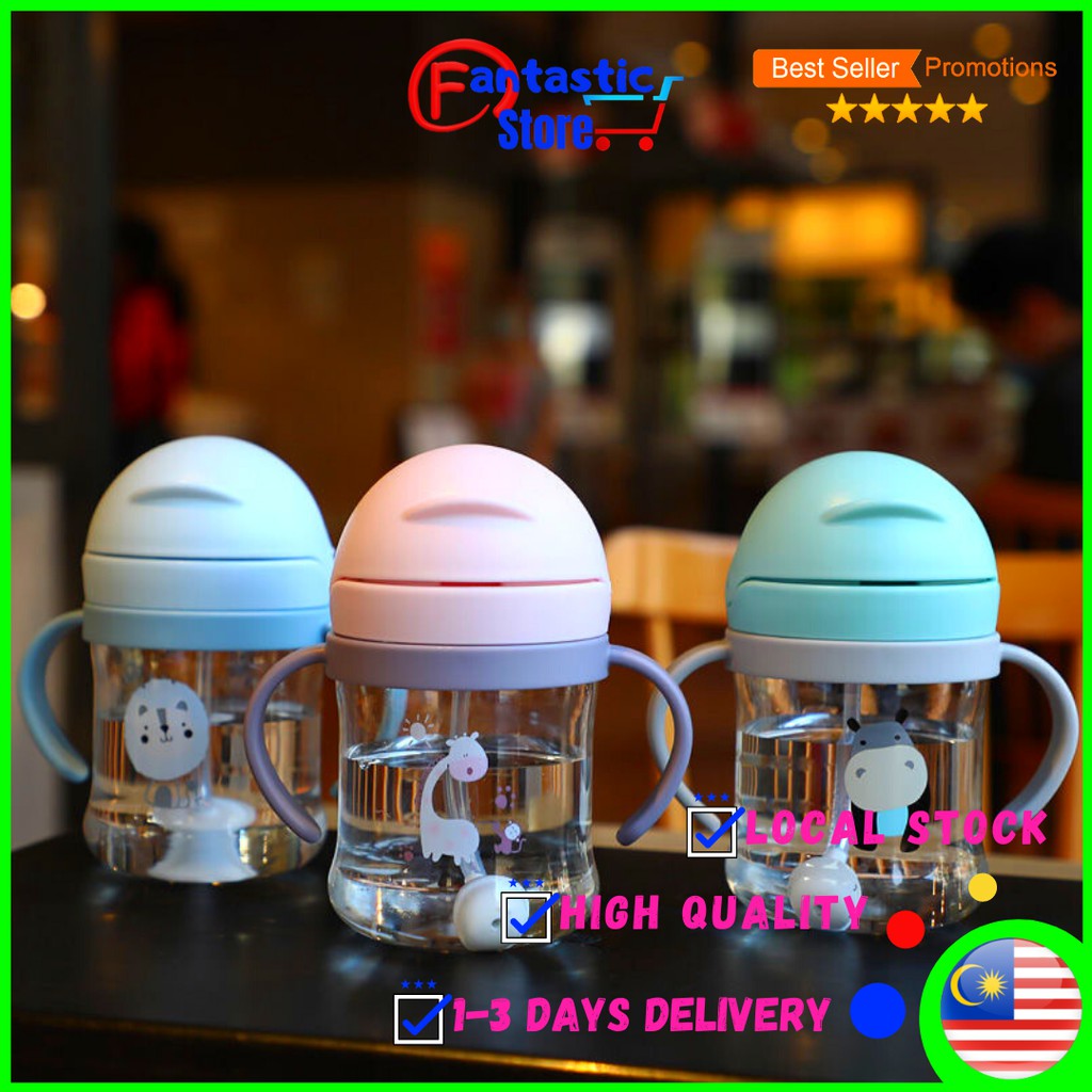 Botol Air Budak Botol Susu Baby Bottle Feeding Straw Botol air baby ...