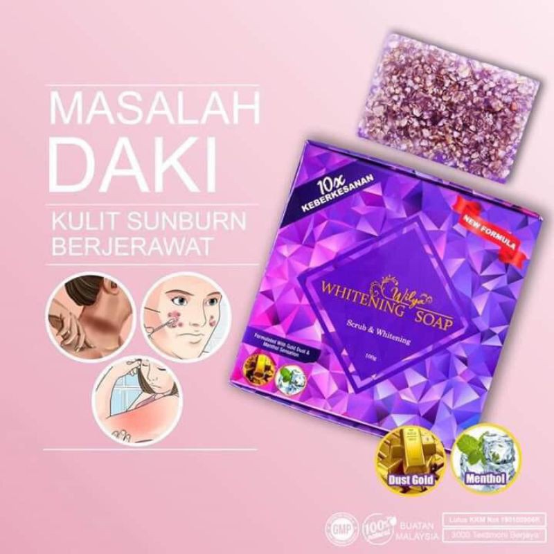 Wilya Soap Masalah Daki pada kulit selesai | Shopee Malaysia