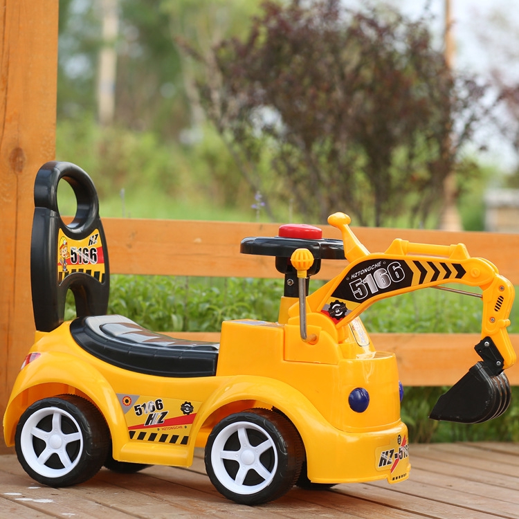 Children Kids Ride On Excavator Digger Play Construction Truck Toys for ...