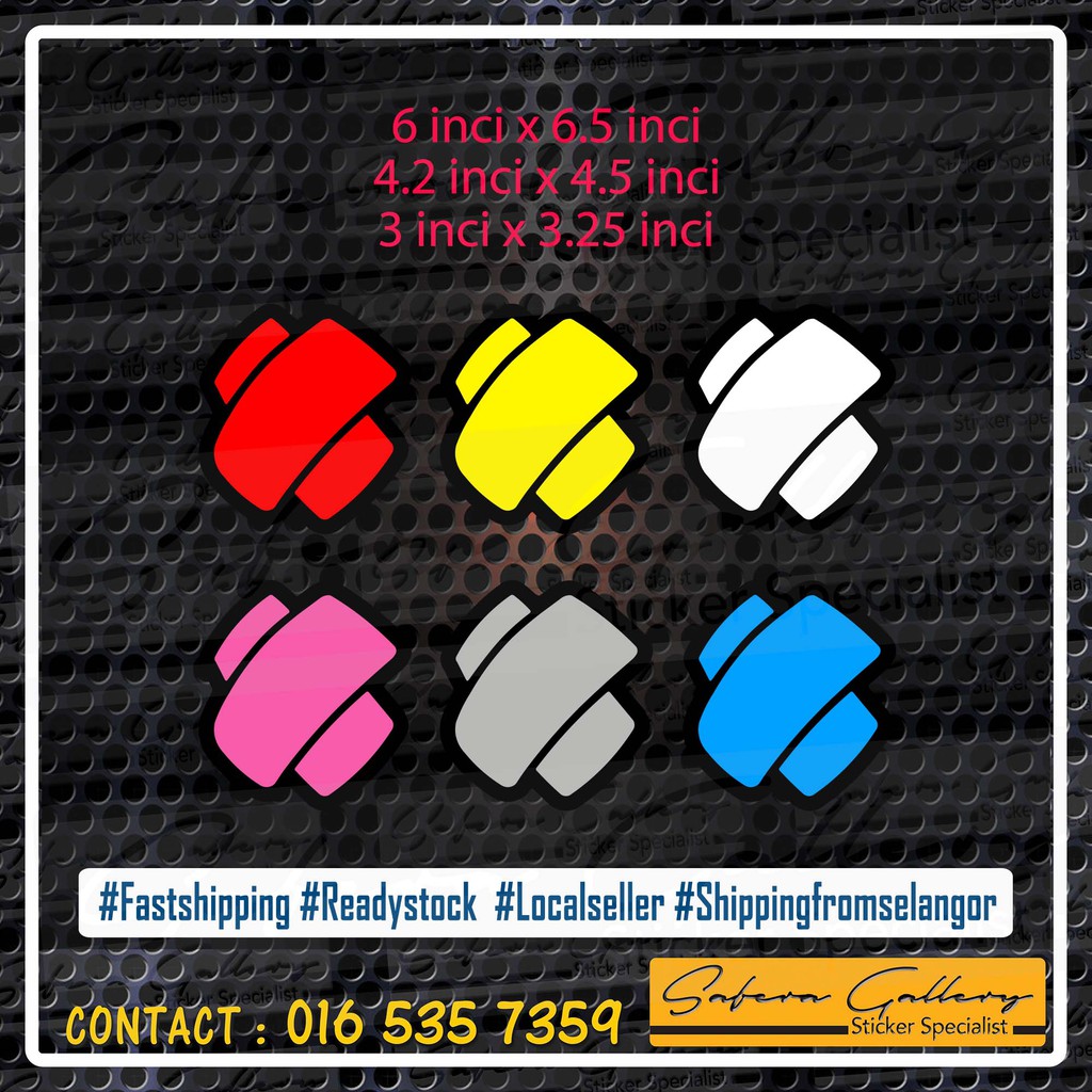 sticker tutup calar kereta / haandyplast sticker / plasterr sticker ...