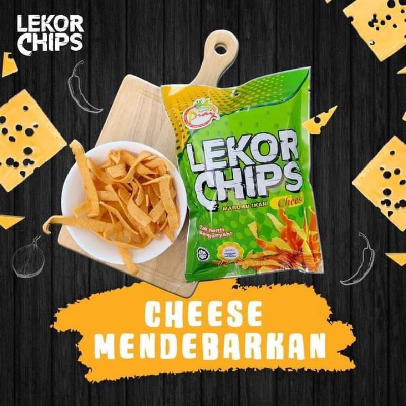 Lekor Chips Keropok Ikan Segera Halal Snack Fish Crackers Crisp Snacks ...