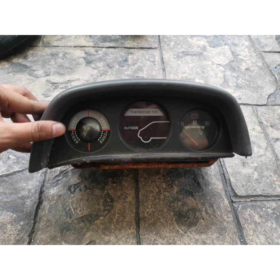 Mitsubishi Delica Pajero dash Mouted Altimeter Pitch Temperature Meter ...